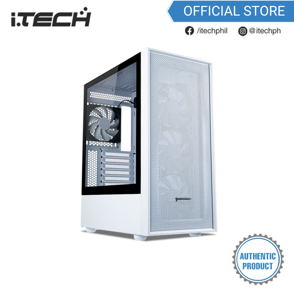 Tecware Nexus Air High Airflow ATX Case - White | Lazada PH