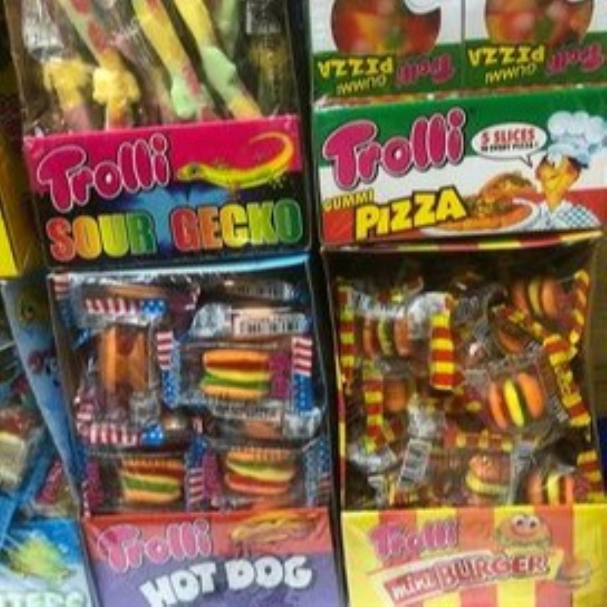 Trolli Mini Burger Gummy Sour-Sweet Candies in pack | Lazada PH