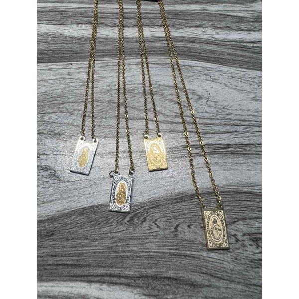 Ready stock ♠☌ Steel Scapular (Benedictine/Mt. Carmel) | Lazada PH