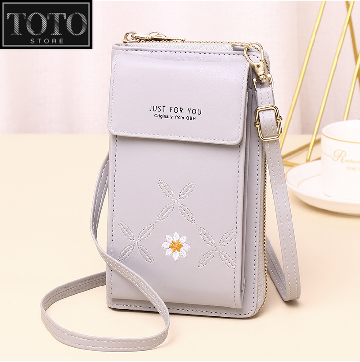TOTO Korean style Fashion cellphone wallet Sling wallet | Lazada PH