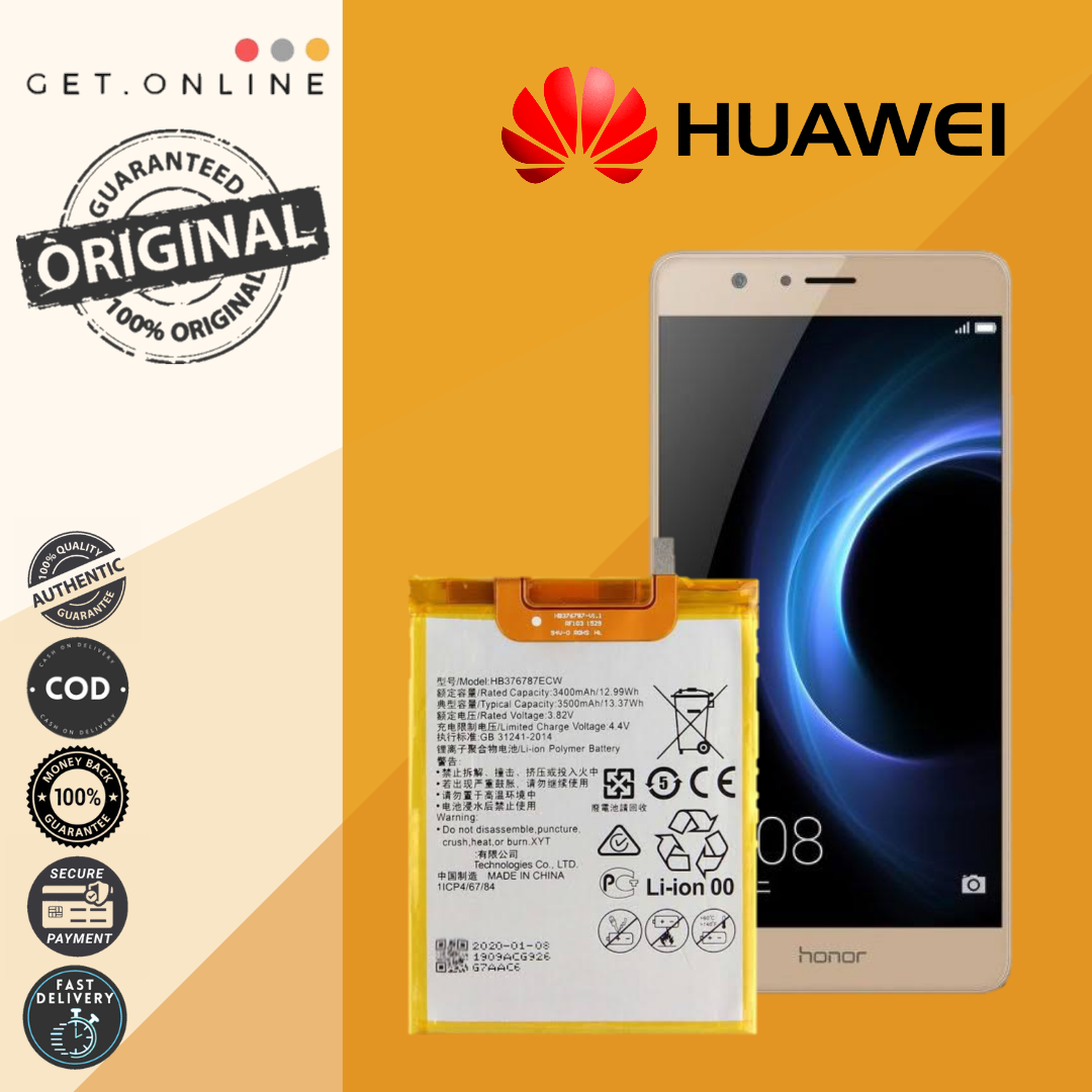 Huawei Honor V8 Battery, Model HB376787ECW battery | Lazada PH
