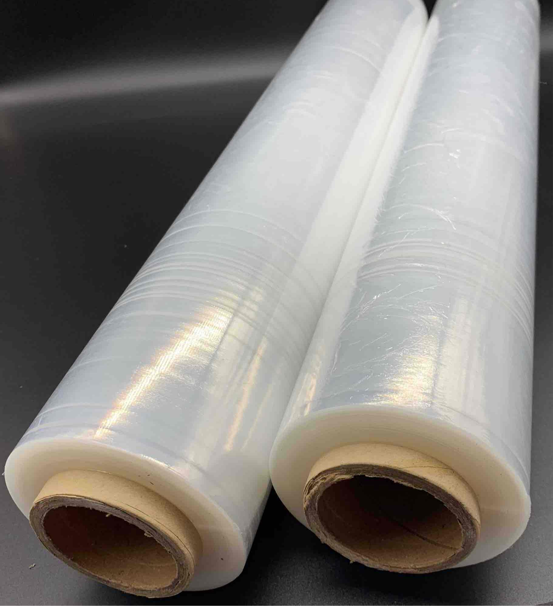 2 rolls 500mm x 250m x 15microns stretch film/cling wrap/ pallet wrap 2 ...