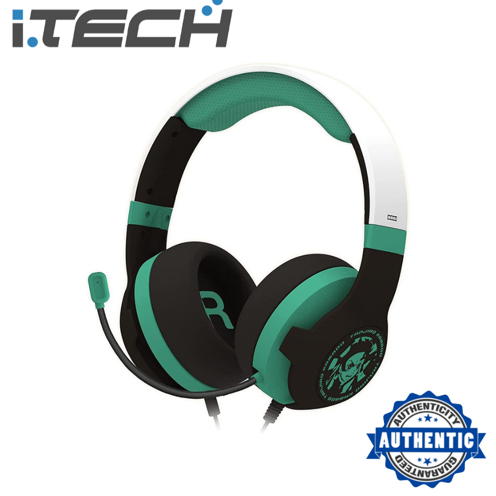 Hori Demon Slayer Kimetsu No Yaiba Gaming Headset for PS5 / PS4 / PC ...