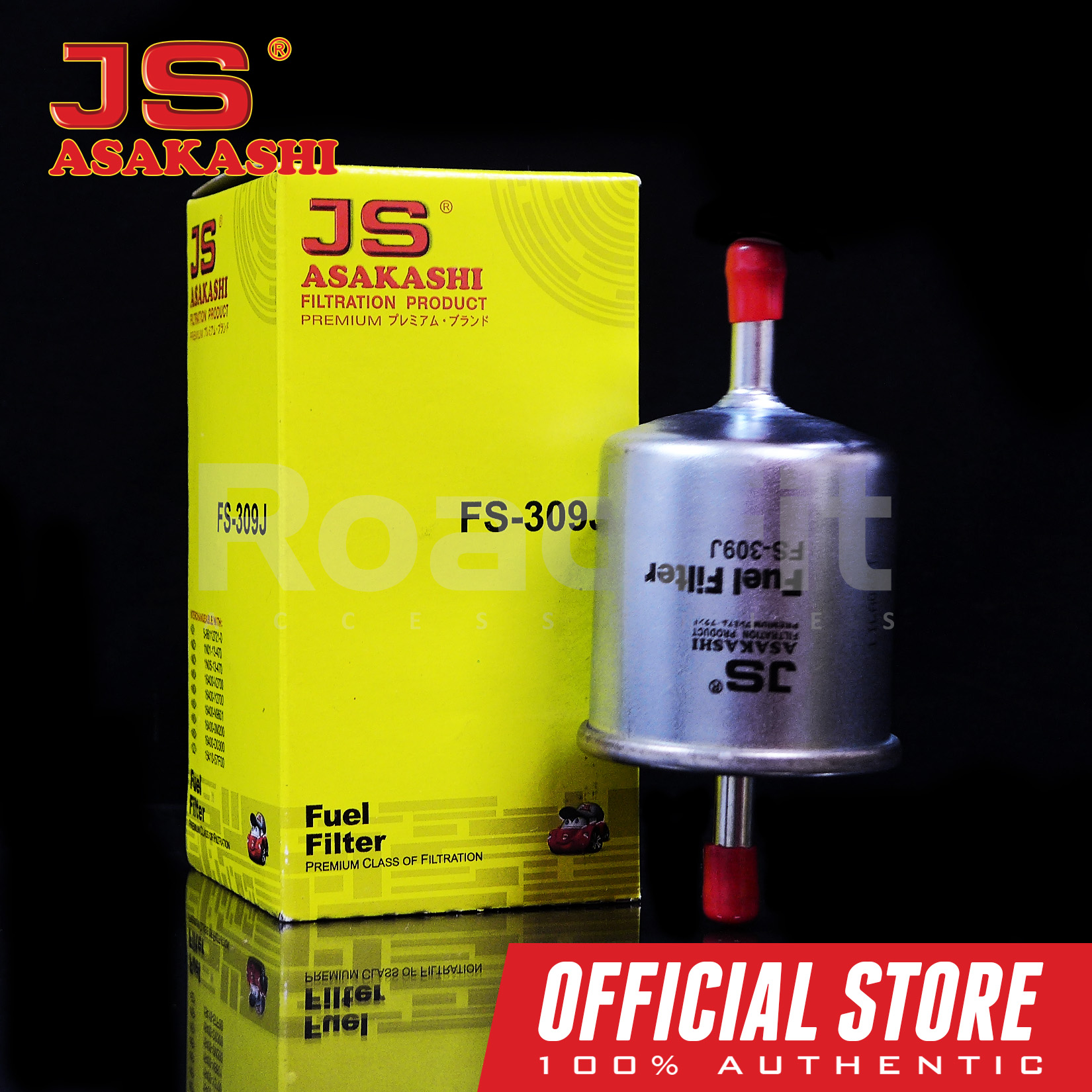 JS Fuel Filter FS309J For Nissan Cefiro 300EX VQ30DE, Sentra Exalta ...