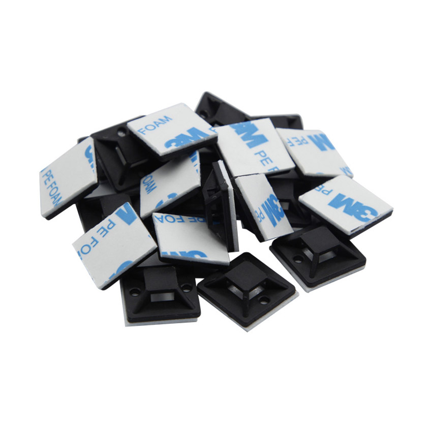 ★Same Day Shipping★ 100PCS/Set 3M Self Adhesive Wire Tie Cable Clamp ...