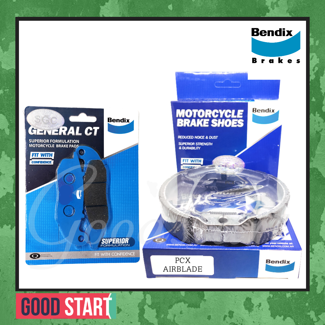 Bendix Brake Pad & Shoe SET for PCX 150 '18, AIRBLADE 1st released ...