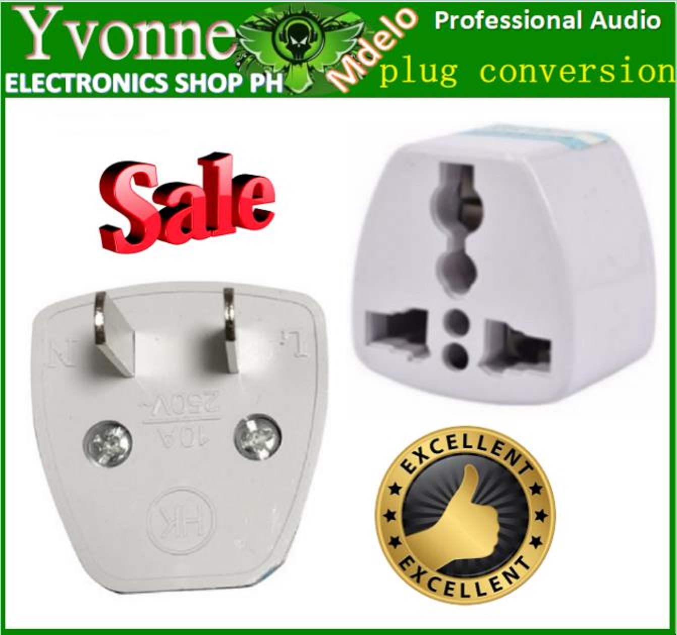 5pcs Universal AC Travel Power Plug Conversion Adaptor Adapter ...