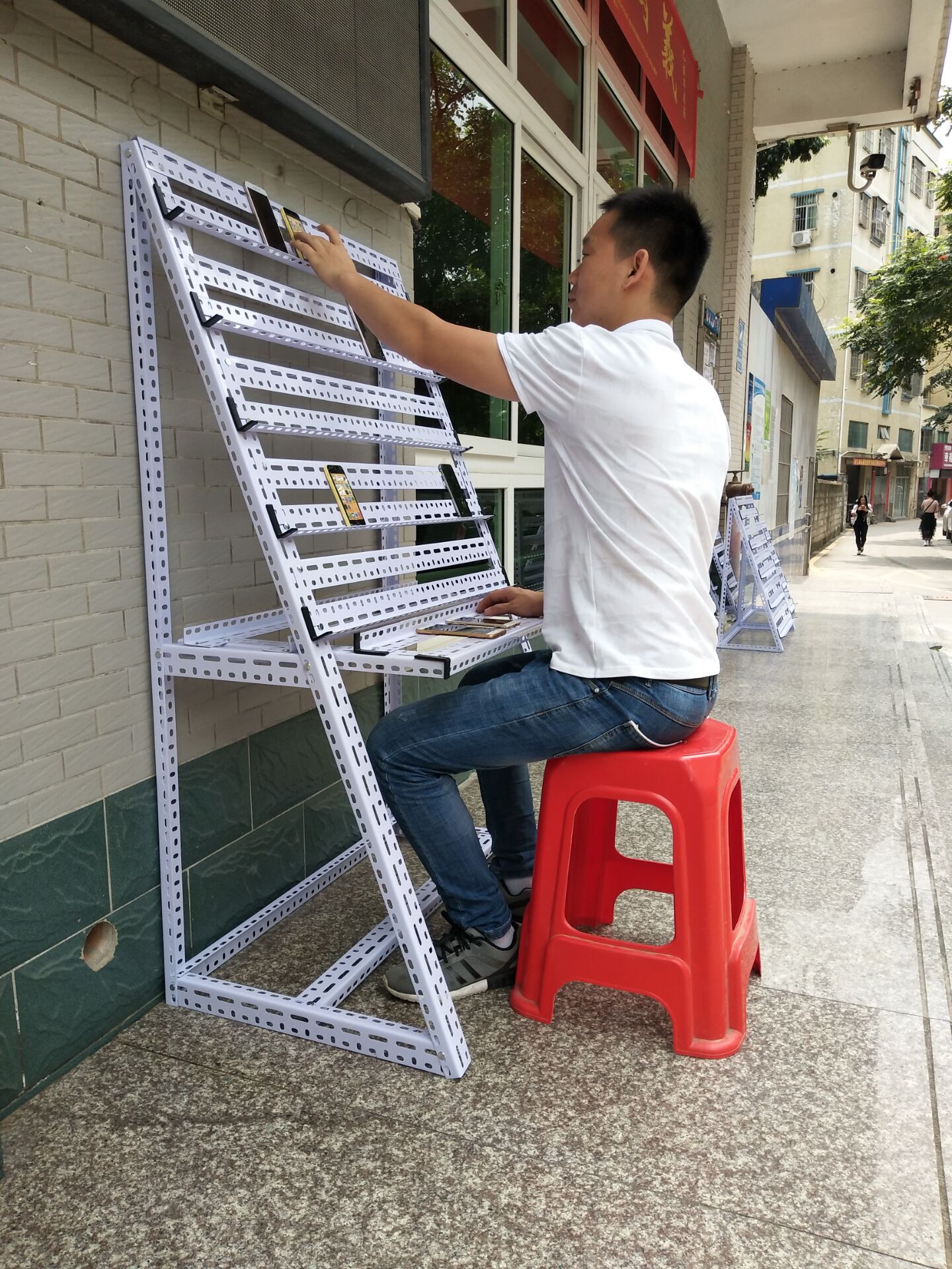 Multi-purpose mobile phone stand flat cloud control rack studio mobile ...