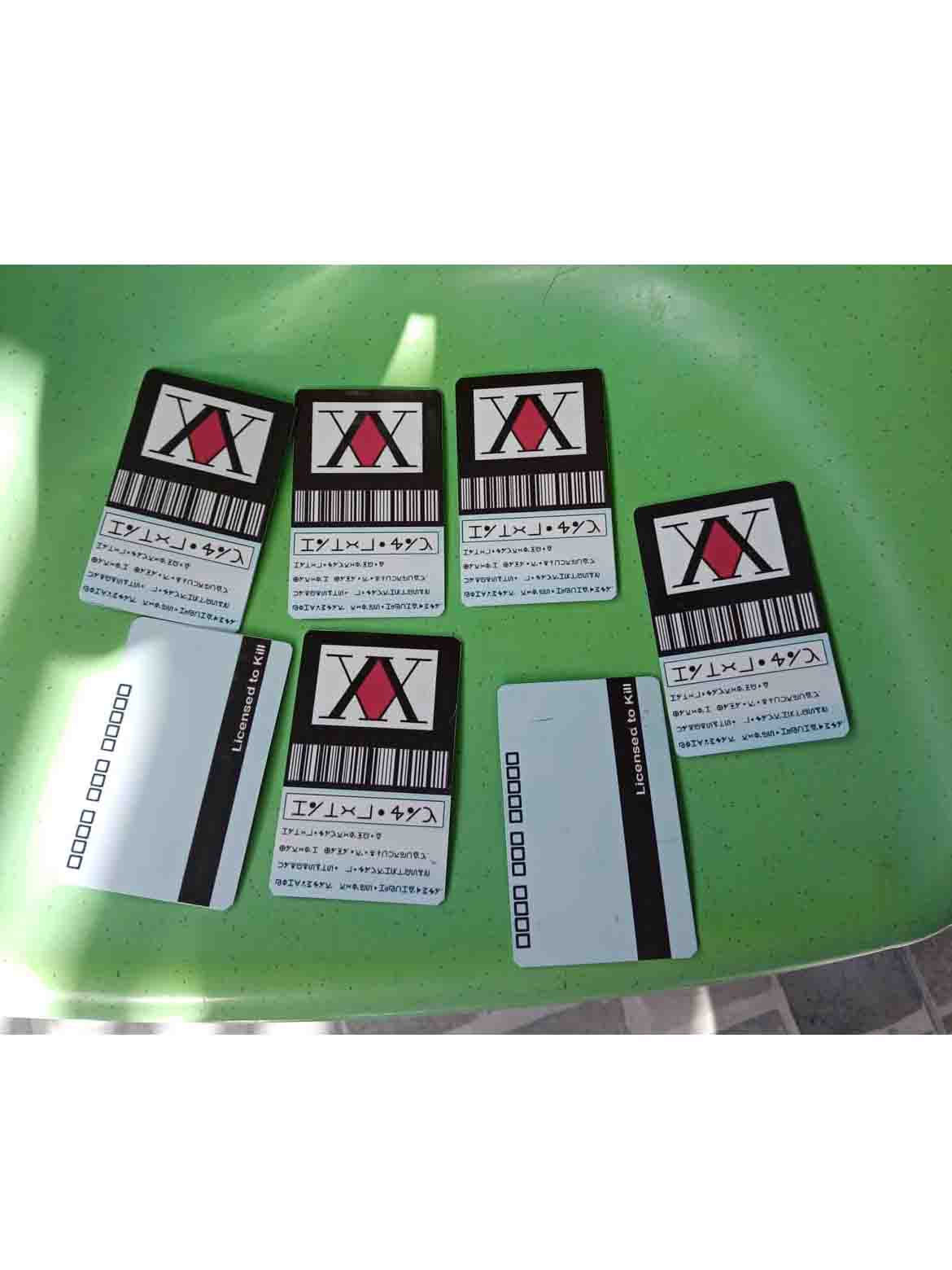 DPS Hunter x Hunter License Card Personalized High Quality PVC Card ...