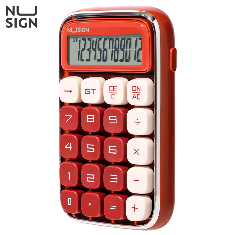 Nusign NS043 Desktop Calculator 12 Digits Blue Switch Keyboard | Lazada PH