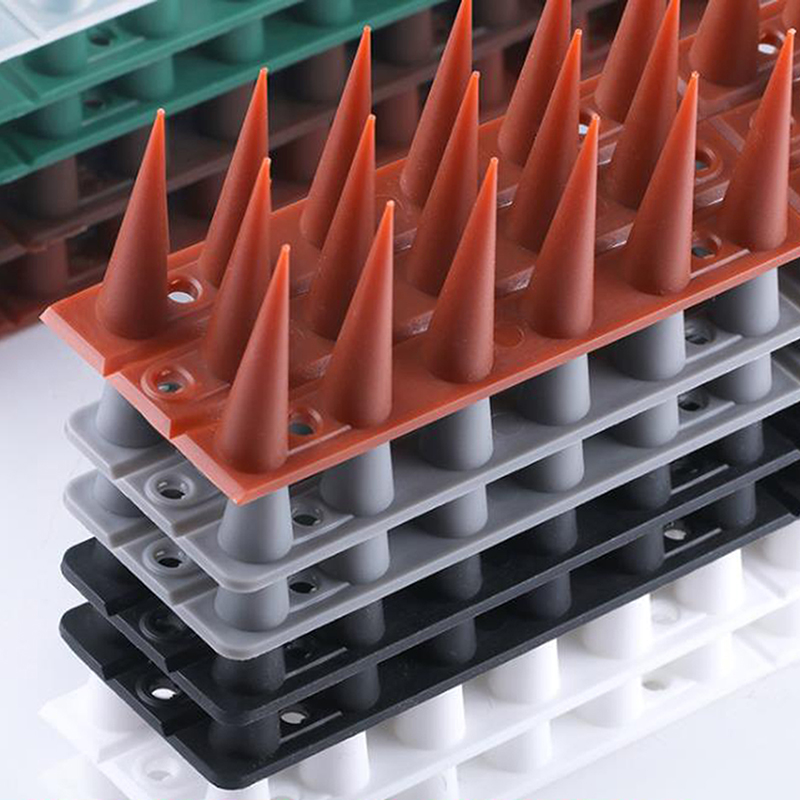 Cat Bird Repellent Spikes Outdoor Fence Security Plastic Deterrent ...