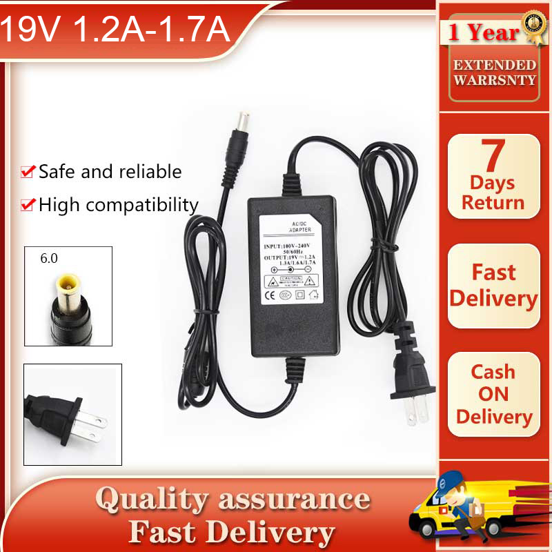 New 19V 0.84A 1.2A 1.3A 1.6A 1.7A 2.1A Power Adapter For LG Monitor LED ...