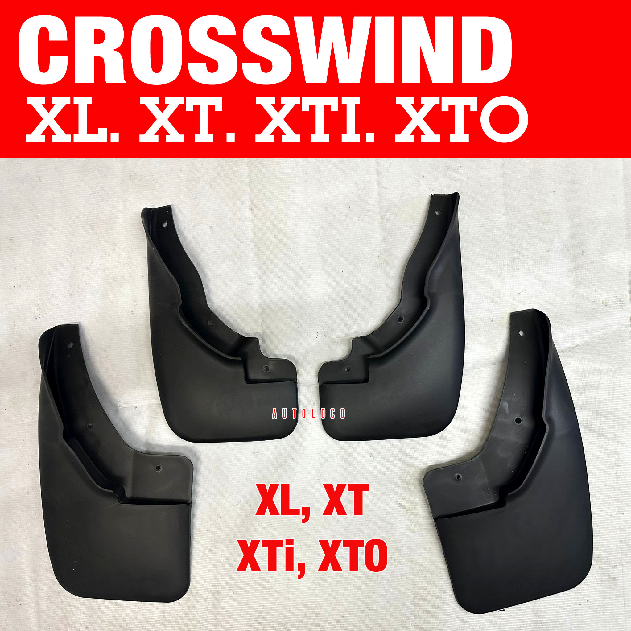 Mudguard for Isuzu Crosswind ( XL XT XTi XTO ) Withou Cladding Variants ...