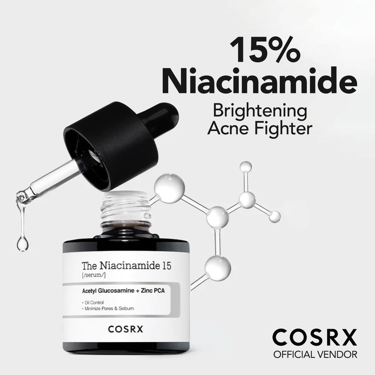 COSRX The Niacinamide 15 Serum 20ml | Lazada PH