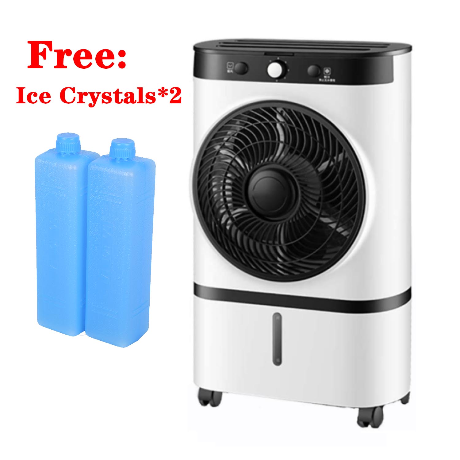 Air Cooler Fan 60L Air Cooler Portable Aircon with Wheels Electric Fan ...