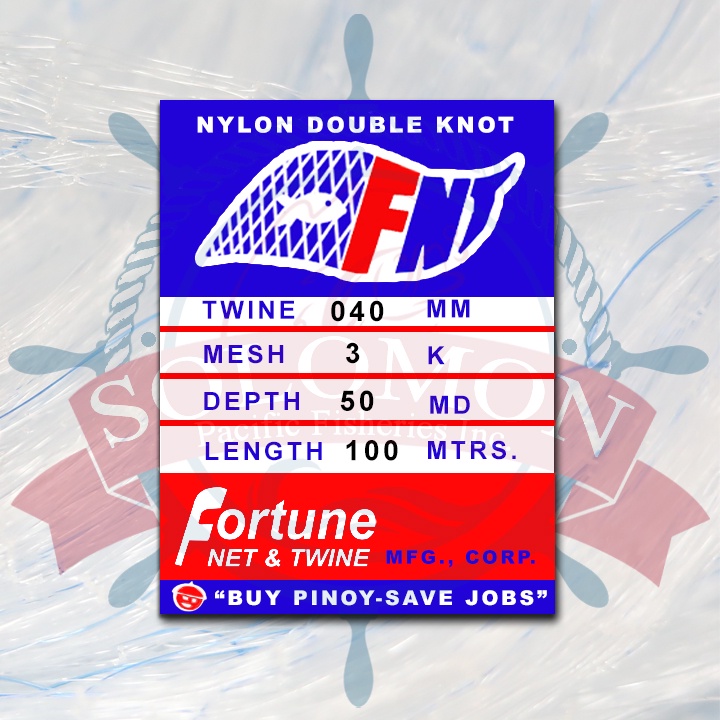 0.40 x 50 mesh Fortune Net Mono Net Fish Net Lambat | Lazada PH