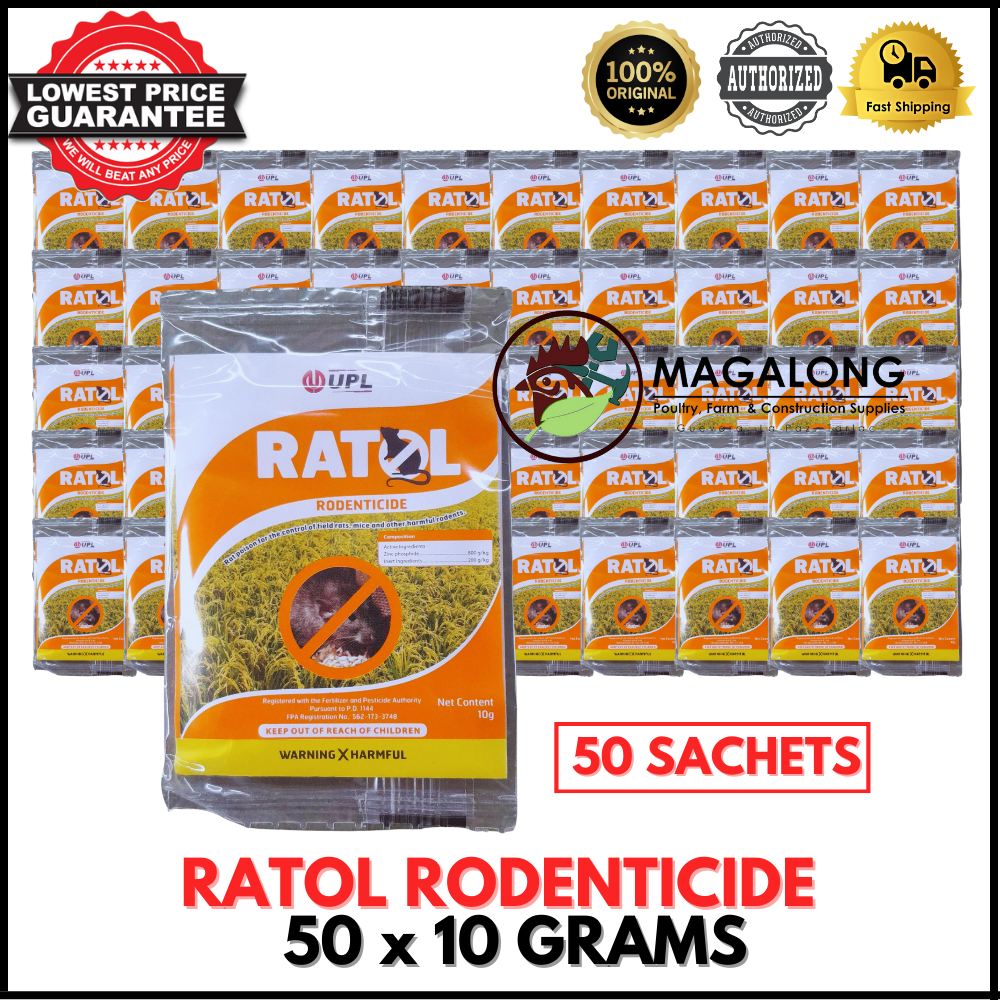 RATOL (ZINC PHOSPHIDE) - RAT POISON / RAT KILLER / LASON SA DAGA ...