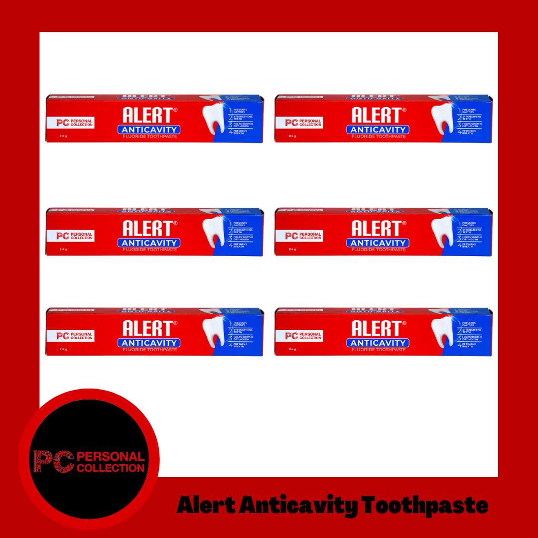 Personal Collection Alert Anticavity Toothpaste 214 grams Buy 5 take 1 ...