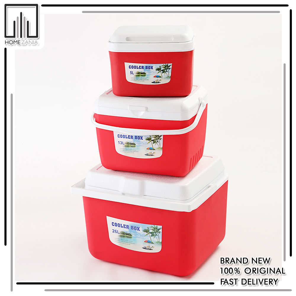 3pcs/Set Cool Boxes Portable Plastic Cooler Box, Camping Ice Chest ...