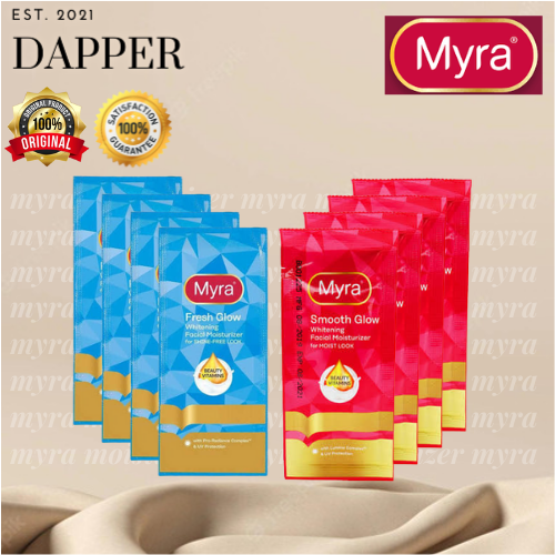 Myra Smooth Glow Whitening Facial Moisturizer Sachet | Lazada PH