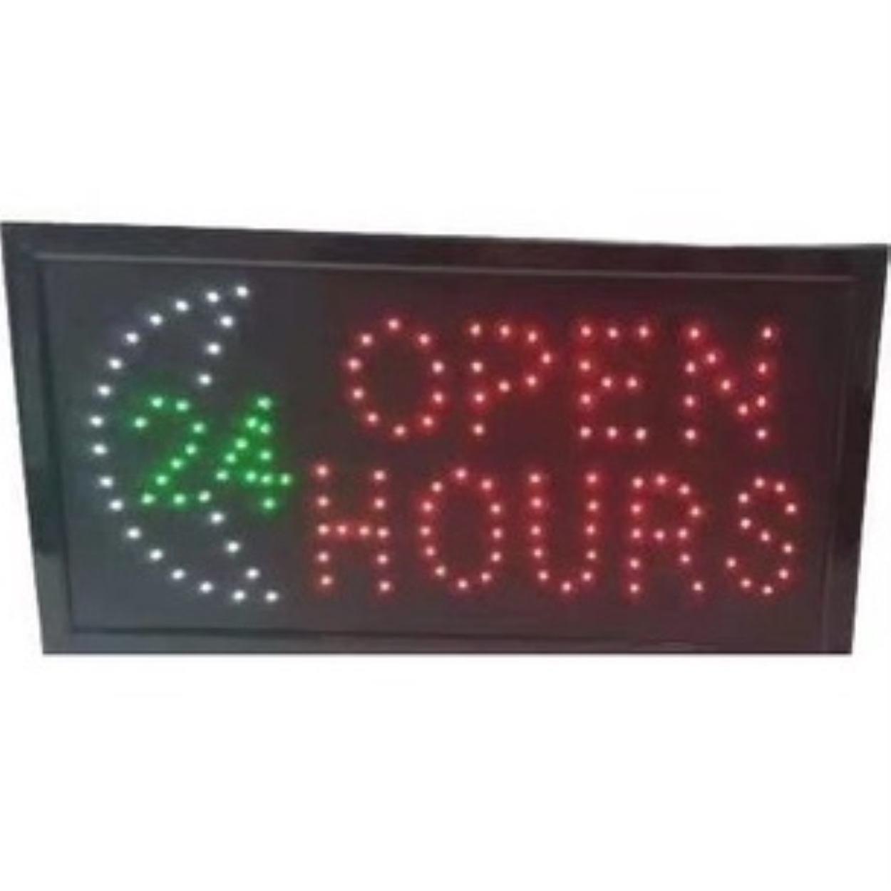 Open 24 Hours LED Signage Animated Flashing LED Signs | Lazada PH