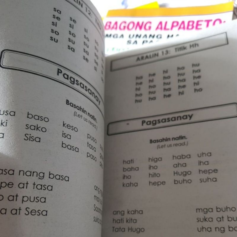 ang ABAKADA at Bagong Alpabeto sa pagbasa (books) | Lazada PH