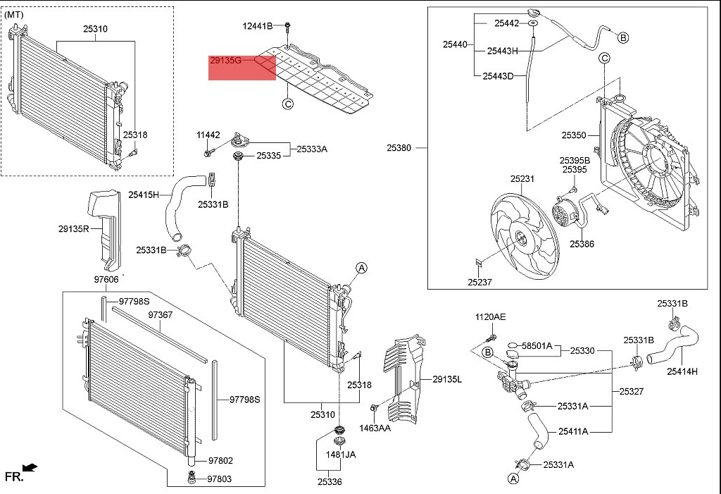 RADIATOR AIR GUIDE FOR HYUNDAI REINA | Lazada PH