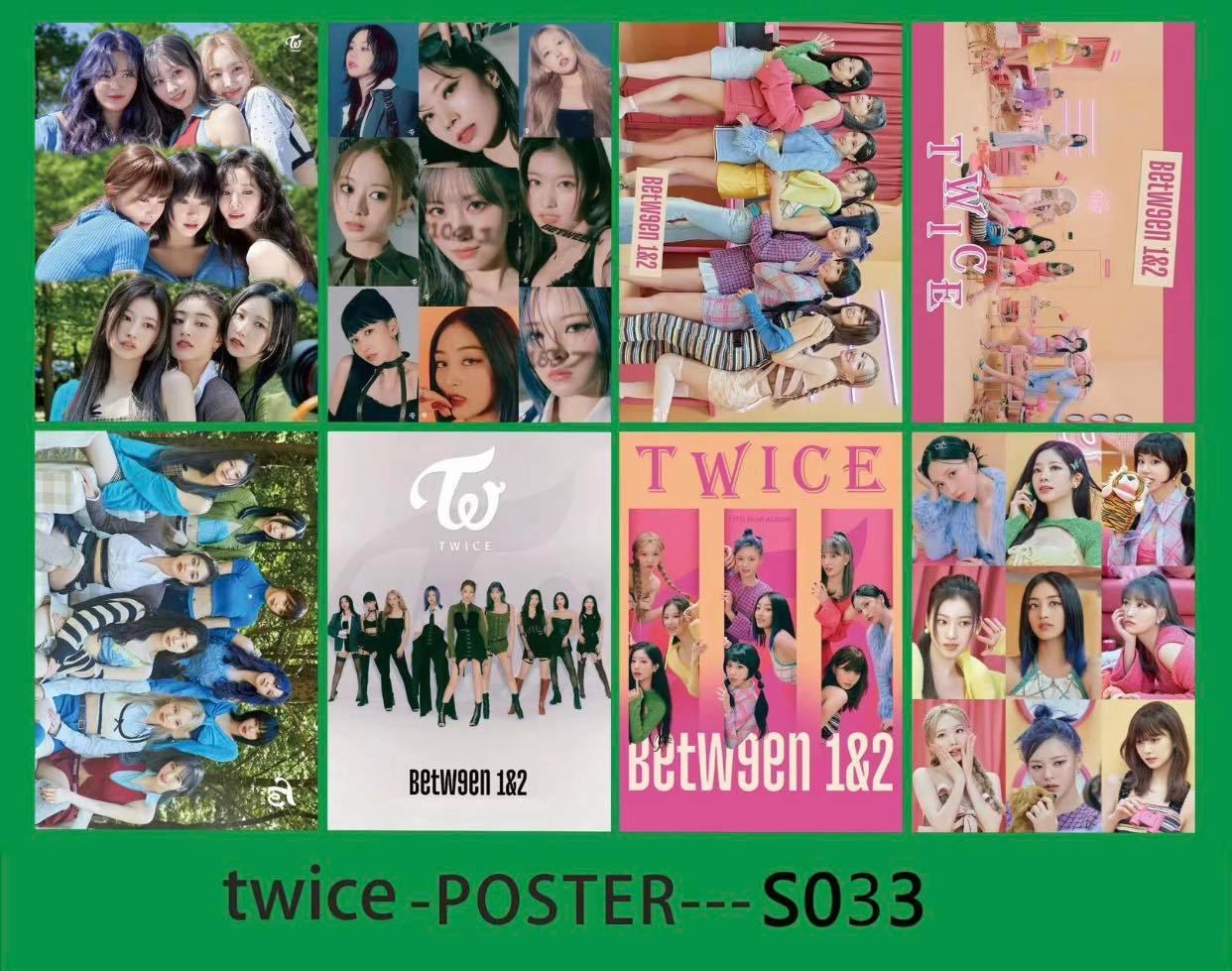 TWICE POSTERS 8 PIECES A3 Size | Lazada PH