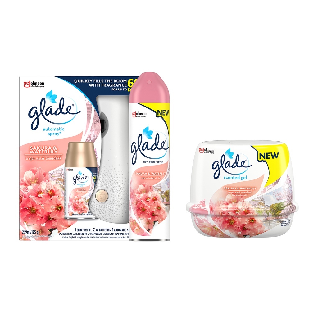 Glade Sakura and Waterlily Gift Set | Lazada PH