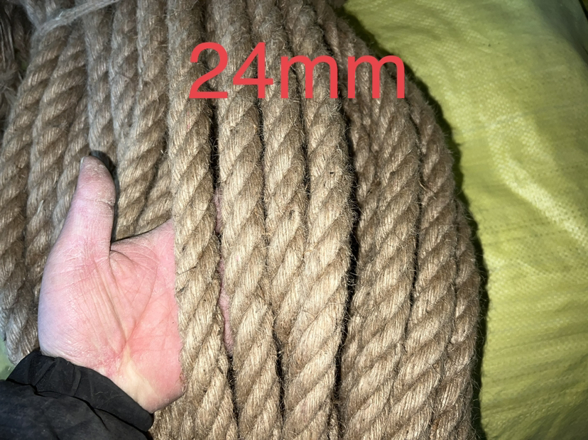 （STOCK&COD) 18/20/24/ 35mm Brown Jute/Tali Guni/Tali Hiasan/Malina Rope ...
