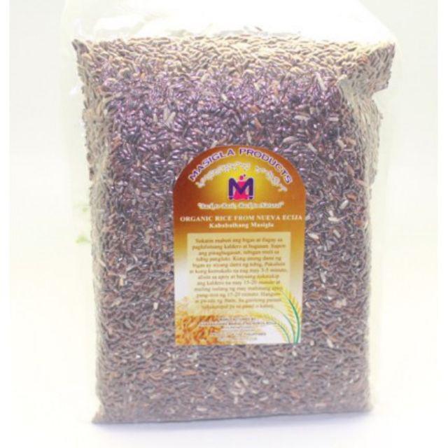 llmmater KABABAIHANG MASIGLA NG NUEVA ECIJA ORGANIC BLACK RICE 1 KILO ...