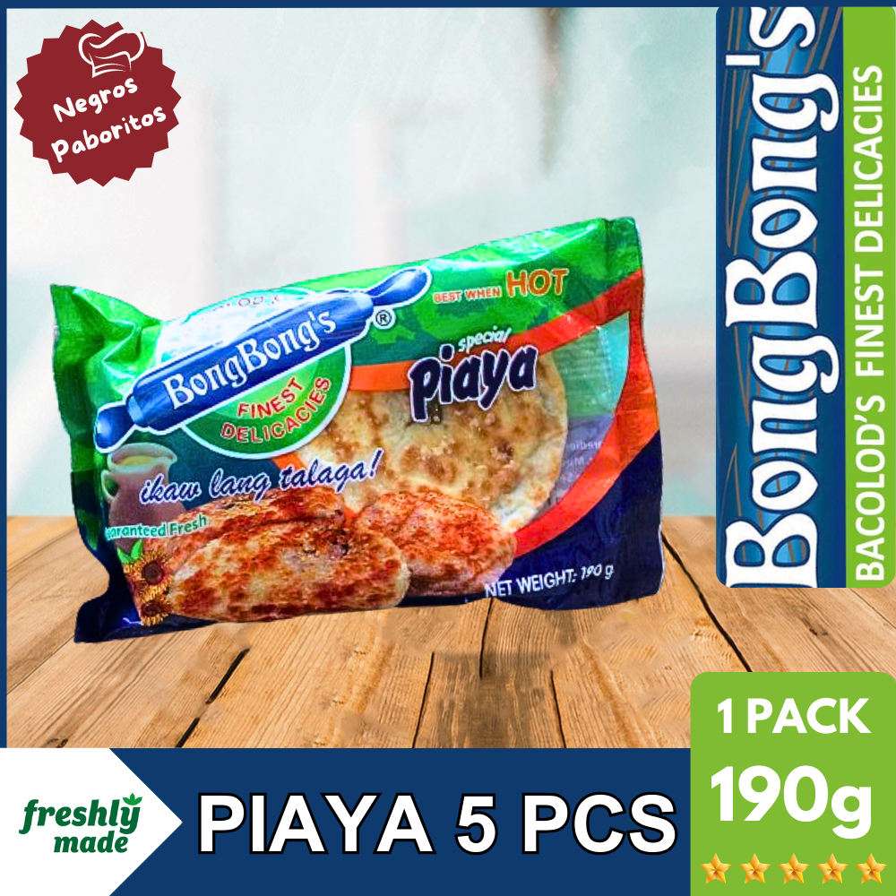 Original Piaya Plain | 3 packs | Bongbongs Pasalubong Store Bacolod ...