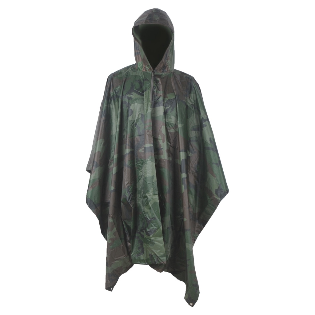 Outdoor Camo Rain Poncho Motorcycle Bicycle makapal kapote Waterproof ...
