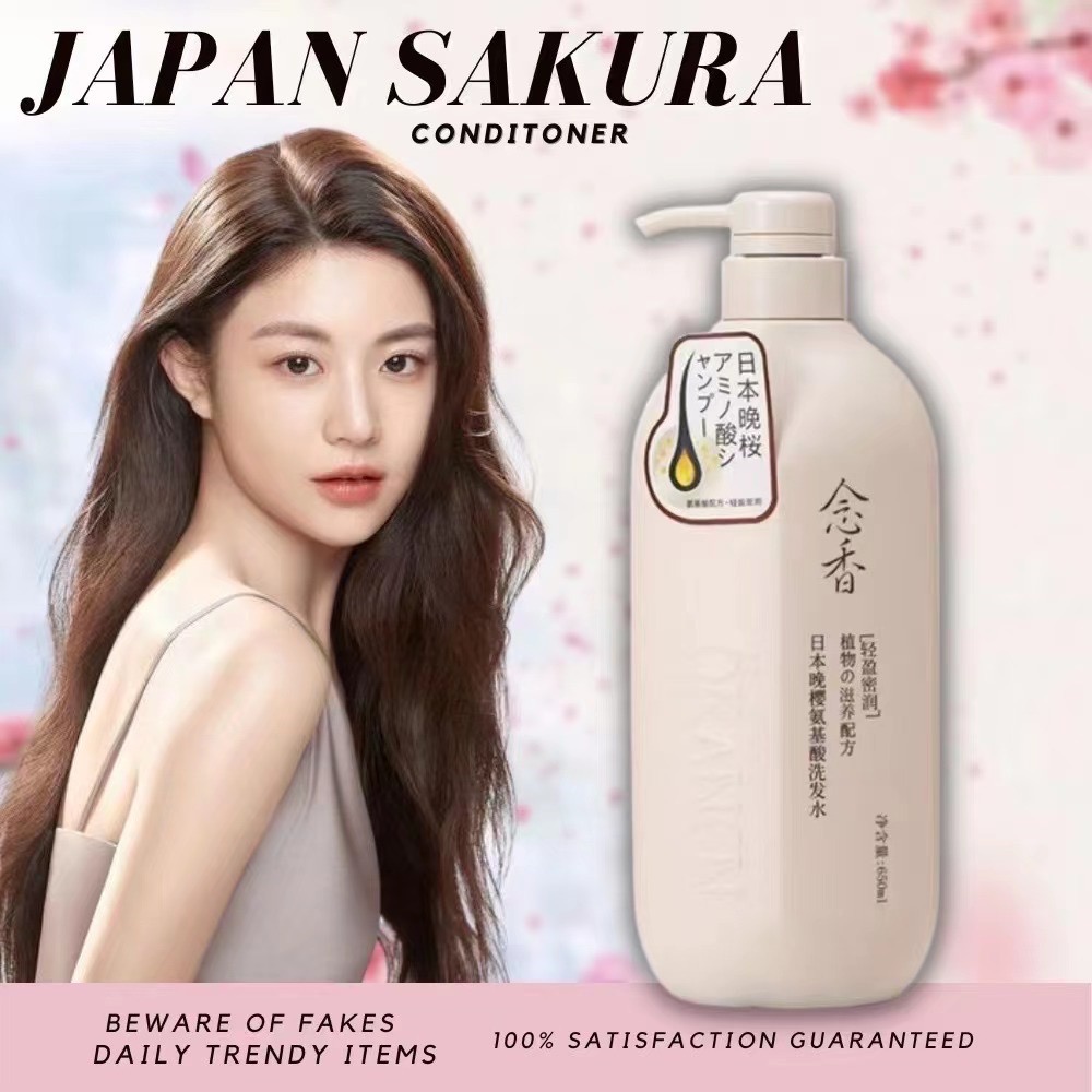 LIFUSHA Sakura Shampoo And Conditioner Set 650ML | Lazada PH