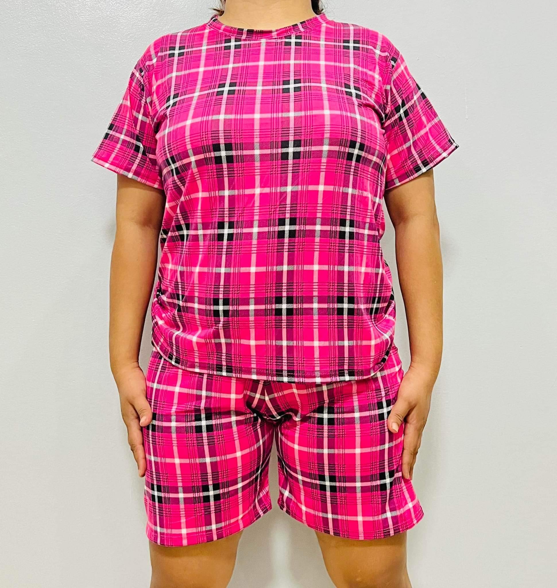 COMBI TERNO CHECKERED FOR WOMEN PANGBAHAY FIT UP TO XL | Lazada PH