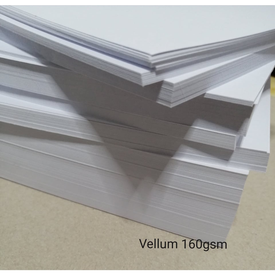 【new】 20pcs A3 SIZE Foldcote Vellum Paper Board Carrier board for DIY ...