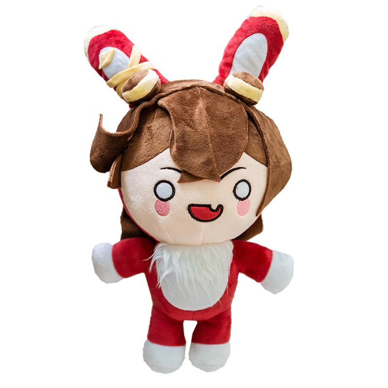 Genshin Impact Amber Baron Bunny Plush Doll Stuffed Toys Game Merch ...