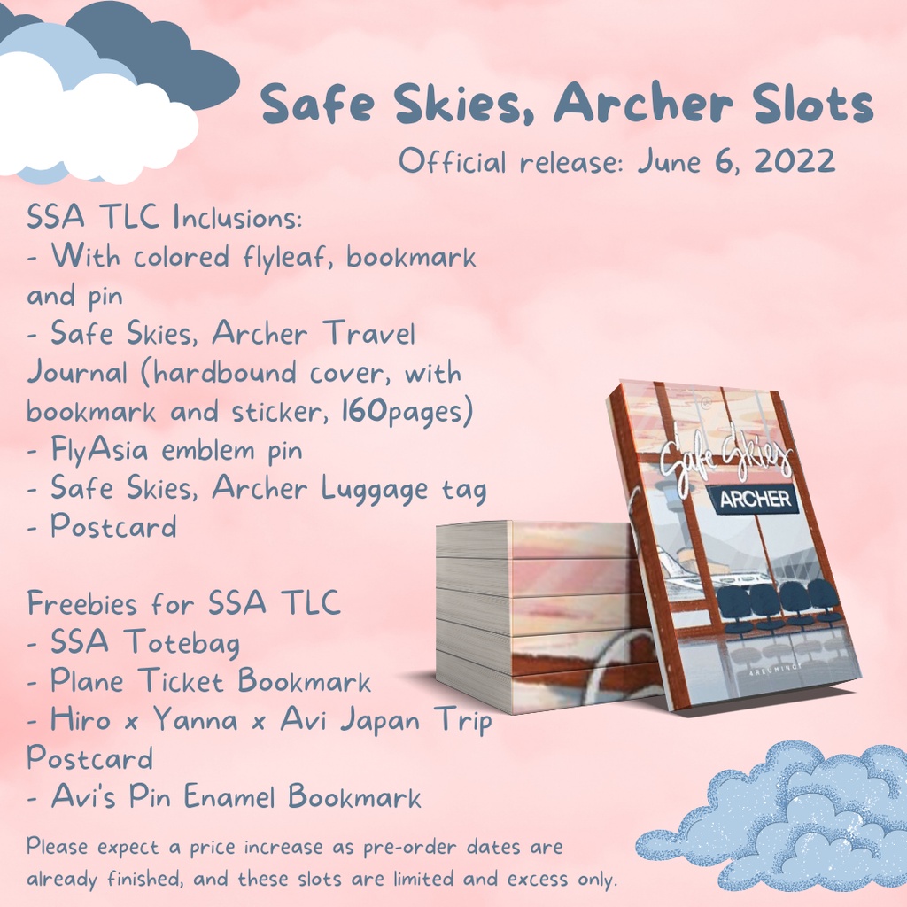 fast shipping Safe Skies, Archer - Gwy Saludes Excess slots | Lazada PH