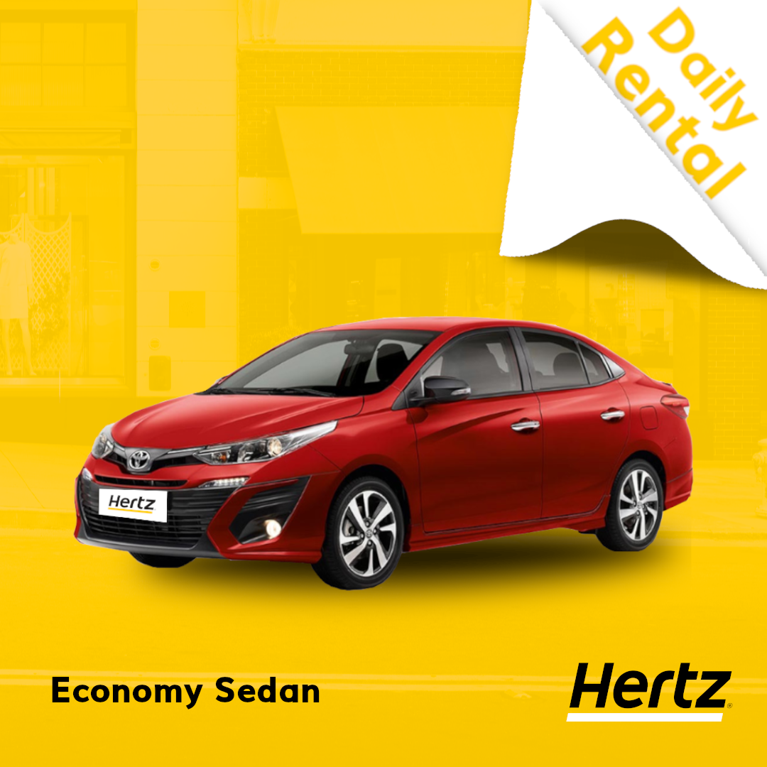Economy Sedan 1-day Car Rental Toyota Vios Honda City Sanitized Car ...