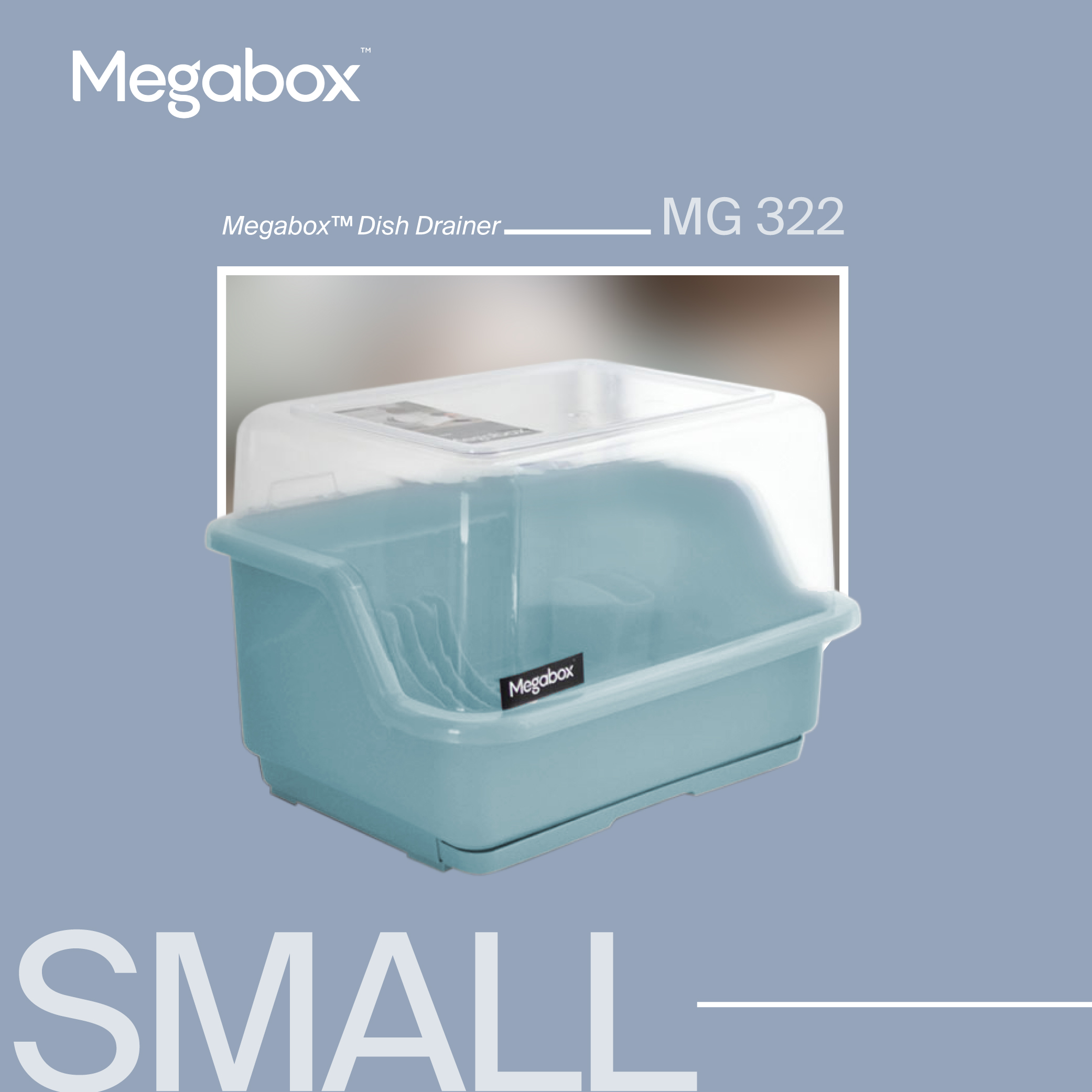 Megabox MG 322 Small Dish Drainer | Lazada PH