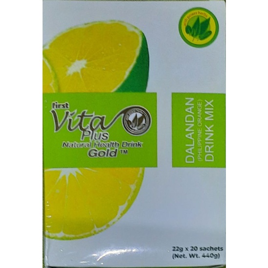 100 Authentic First Vita Plus Gold (Guyabano, Dalandan, Melon) | Lazada PH