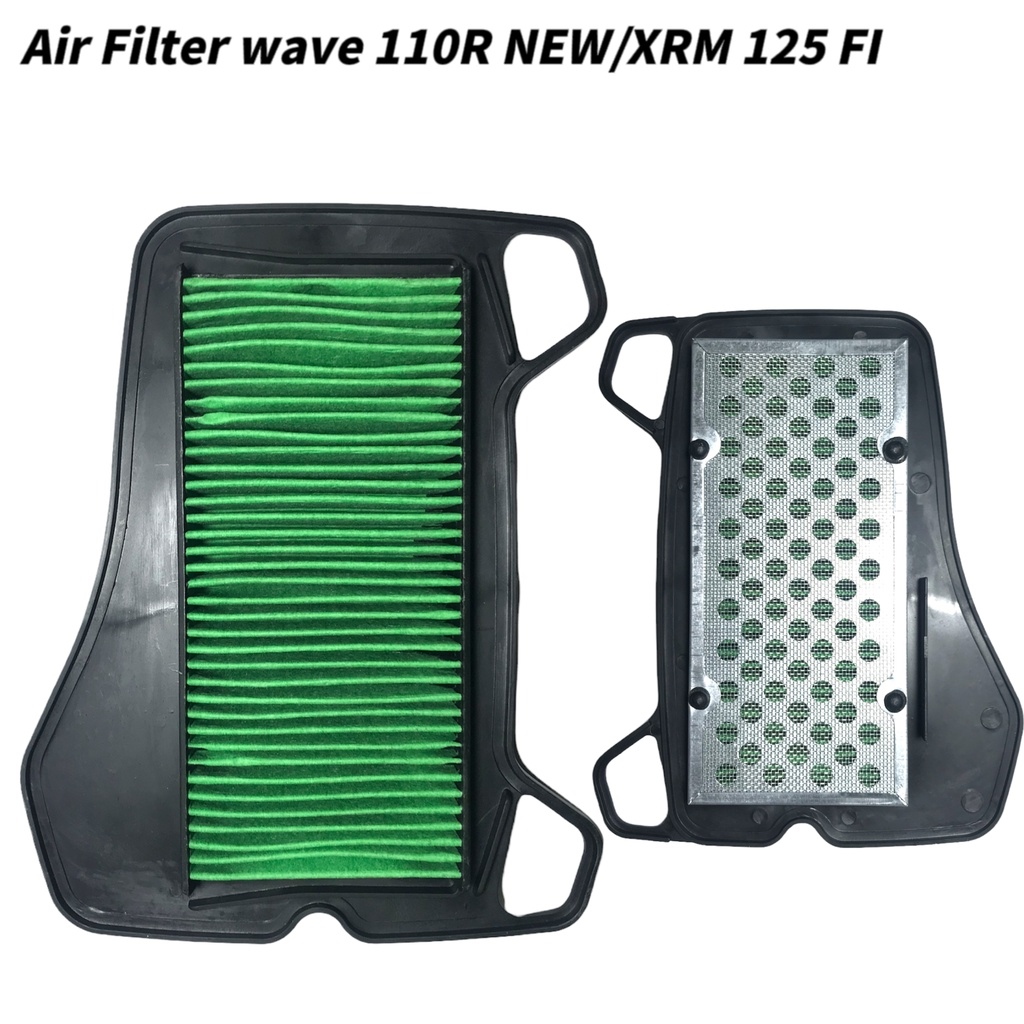 HONDA WAVE 110R XRM 125 FI Stock Ordinary Filter High Flow Accessories ...