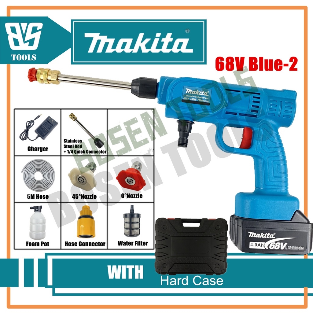 Makita Portable Cordless High Pressure Car Washer Garden Sprayer ...
