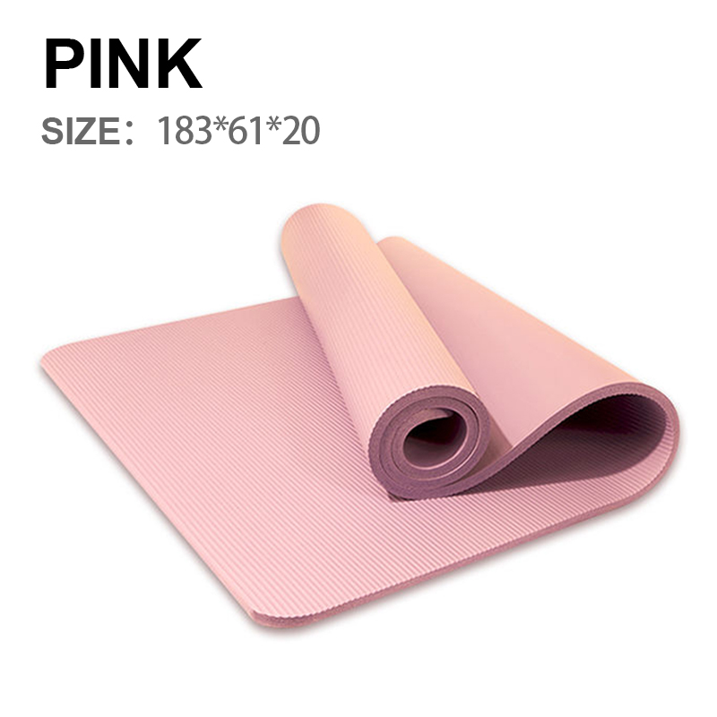 Yoga Mat Non Slip Yoga Excercise Mat Yogamat Exercise Pad Thick High ...