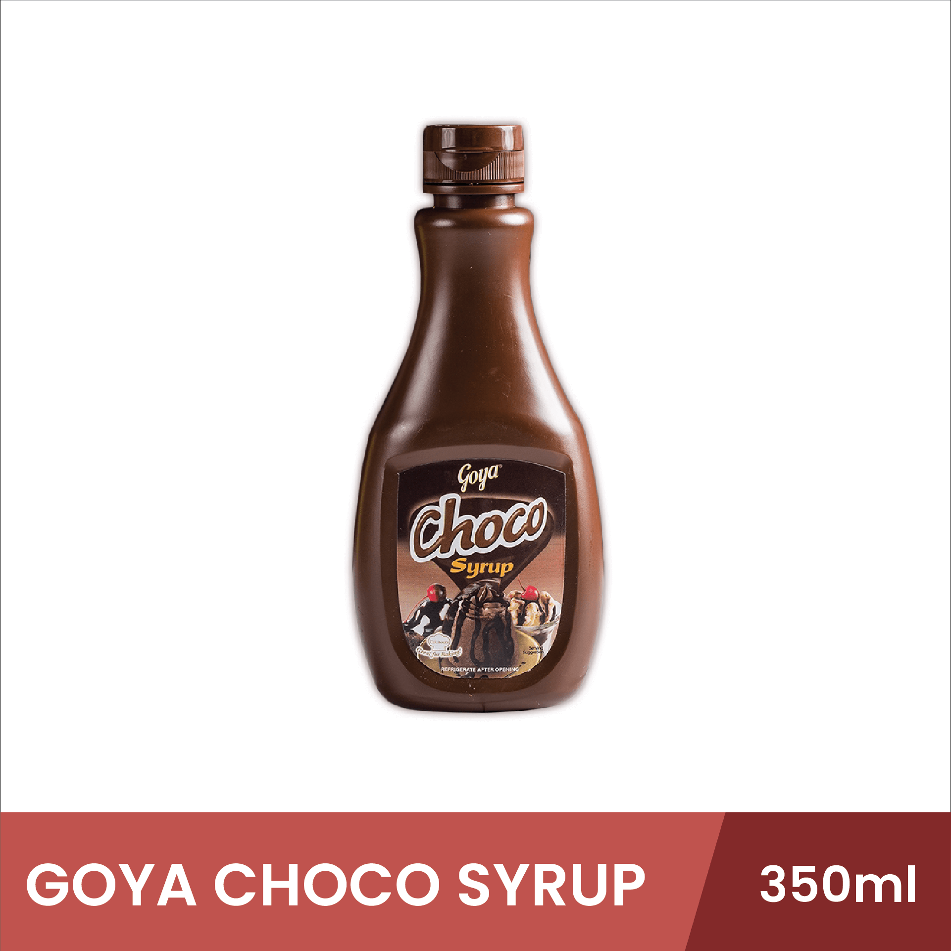 GOYA Choco Syrup 350ml, chocolate spread, snack, breakfast food, sweet ...