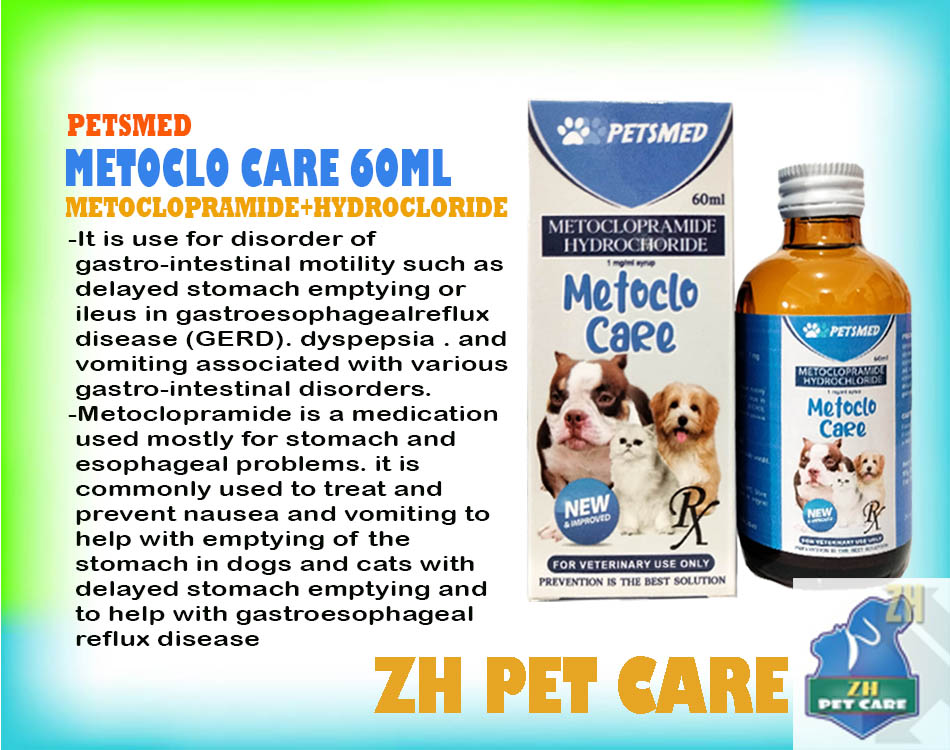 ZH. Petsmed METOCLO CARE 60ML | Lazada PH