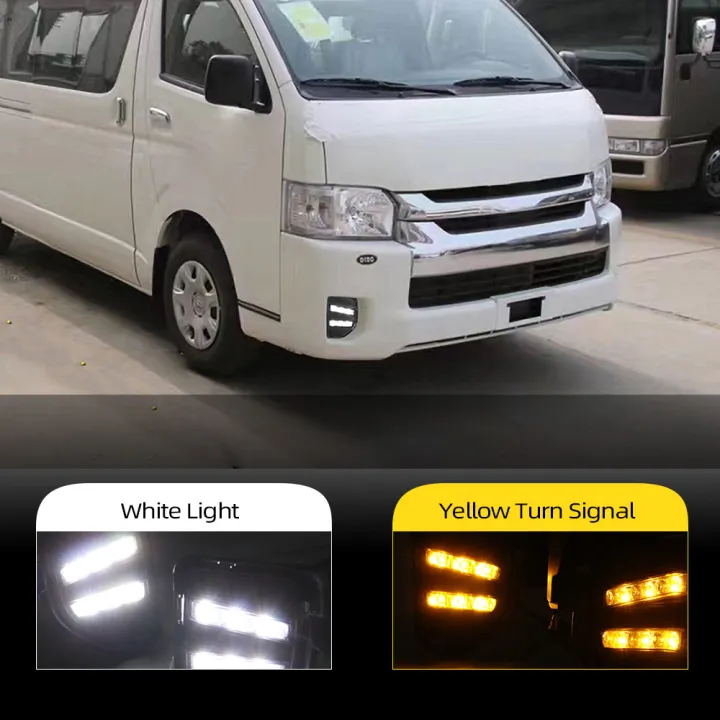 Toyota Hiace DRL Fog Light/2004-2018 Model/5th Generation/Bumper Light ...