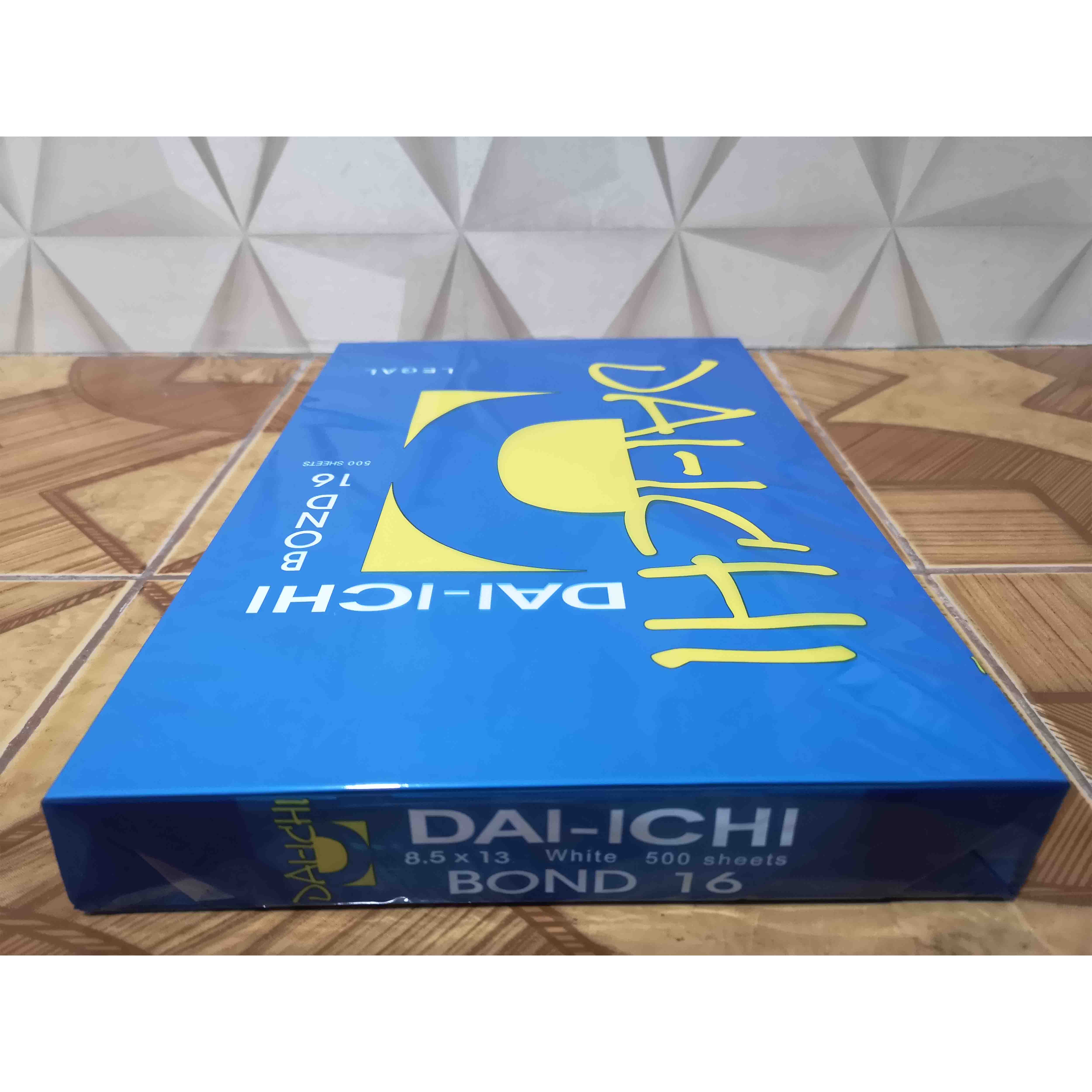 [DKI ENTERPRISES] 500pcs/Ream Dai-Ichi Bond Paper Substance 16 LONG ...