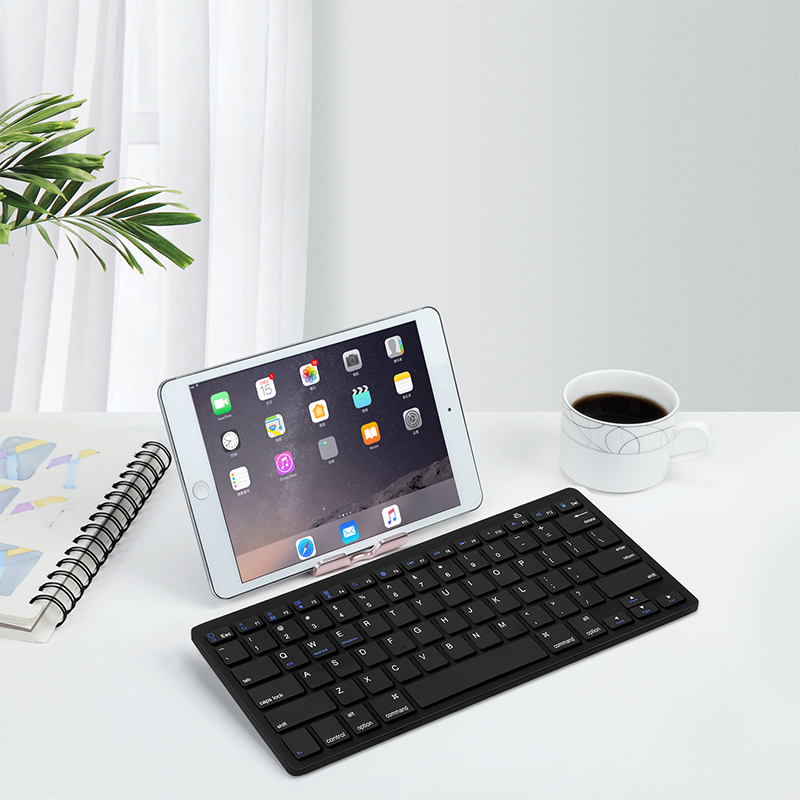 BUBM laptop wireless Bluetooth keyboard flat mute mini keyboard mobile ...