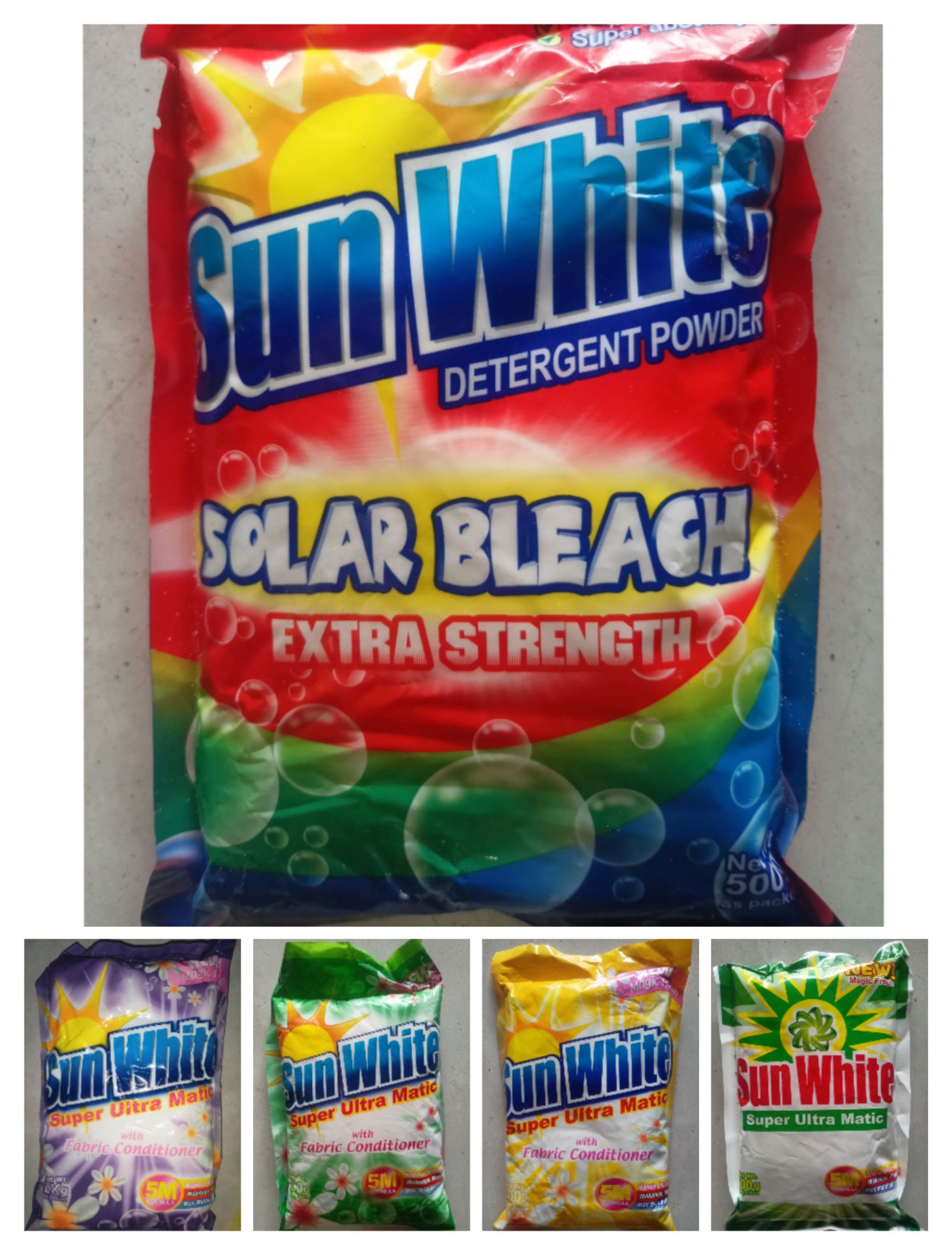 Sunwhite Laundry Detergent powder 500g | Lazada PH